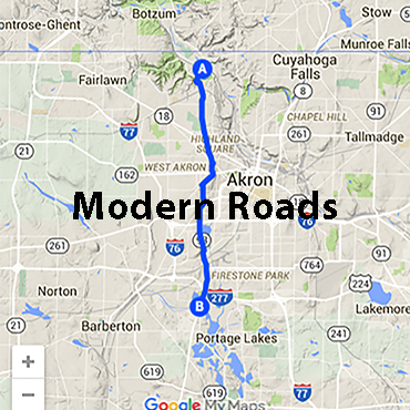 Modern Roads – Walk Portage Path